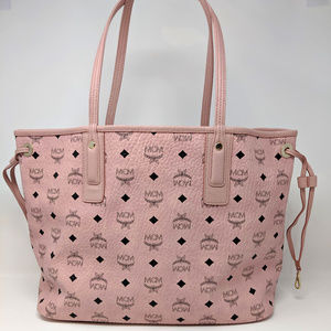 MCM | Bags | Mcm Reversible Liz Shopper Soft Pink Tote Bag | Poshmark
